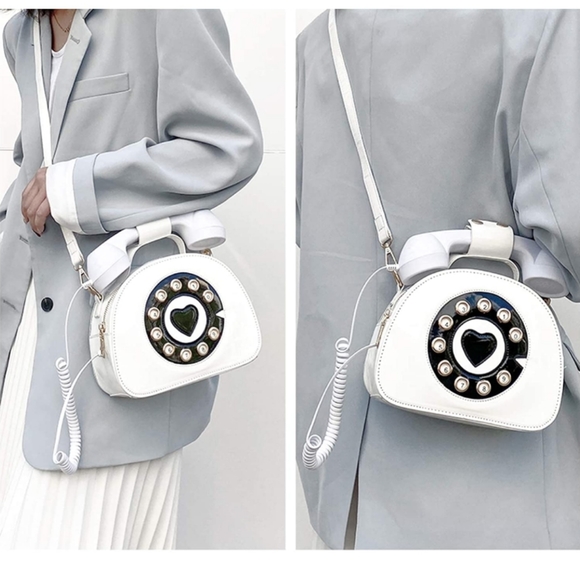 Bags | Vintage Retro Telephone Shoulder Bag | Poshmark